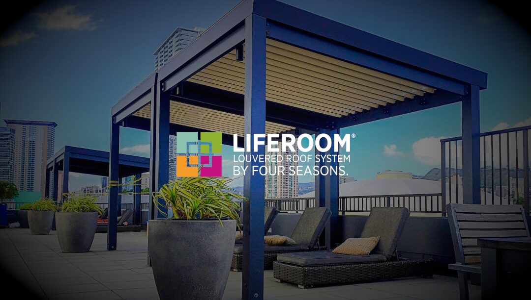 Louvered Roof Pergolas | Louvered Roof by Four Seasons